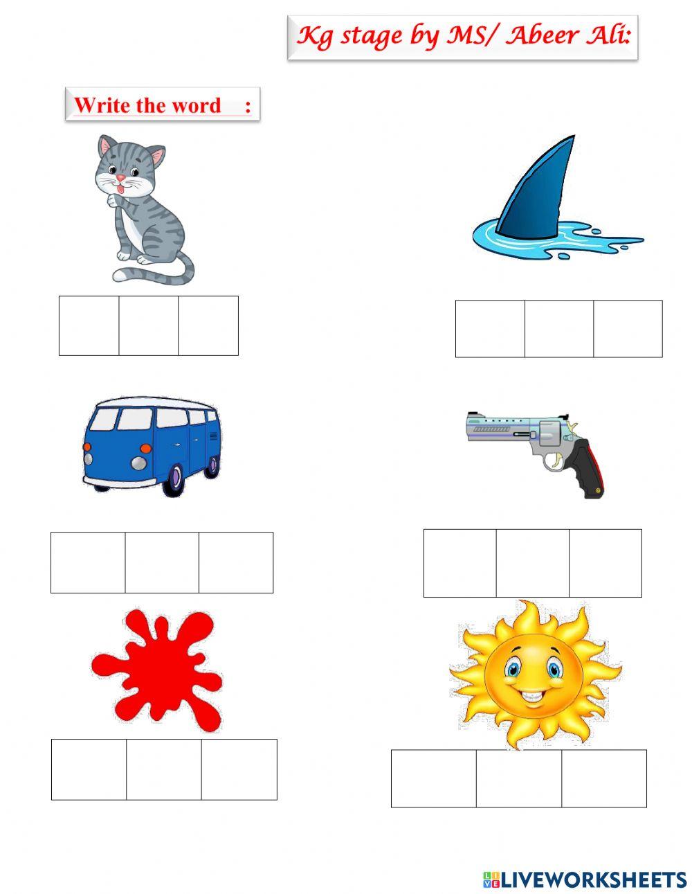 2564572 | kg live worksheet | Abeer Ali Awad