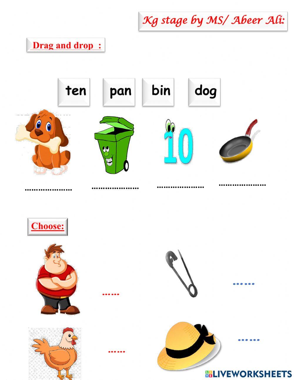 2564572 | kg live worksheet | Abeer Ali Awad