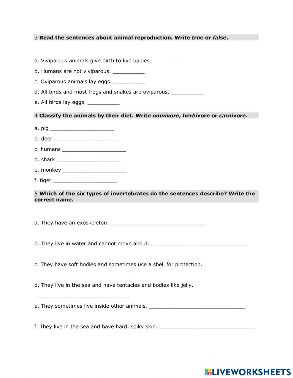 2895878 | Unit 2-Animals | Irene Sacristán