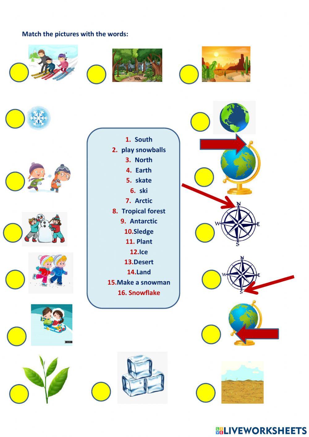 The world of nature activity | Live Worksheets