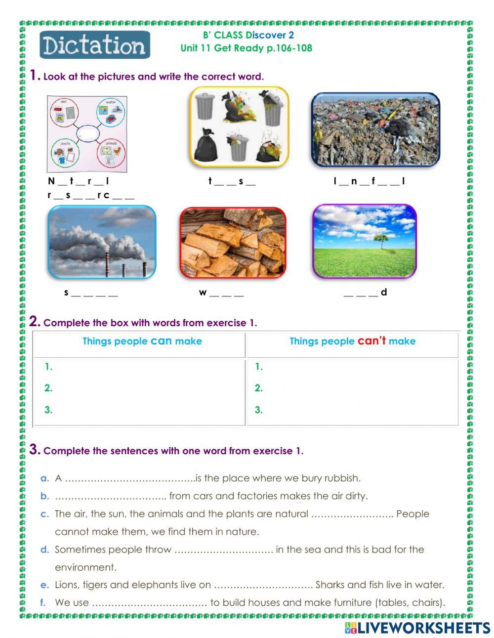 Oxford discover… | Free Interactive Worksheets | 5383646