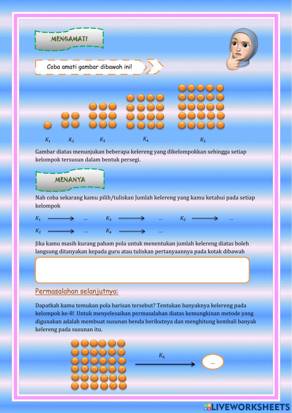 Belajar Matematika free online worksheet | Live Worksheets