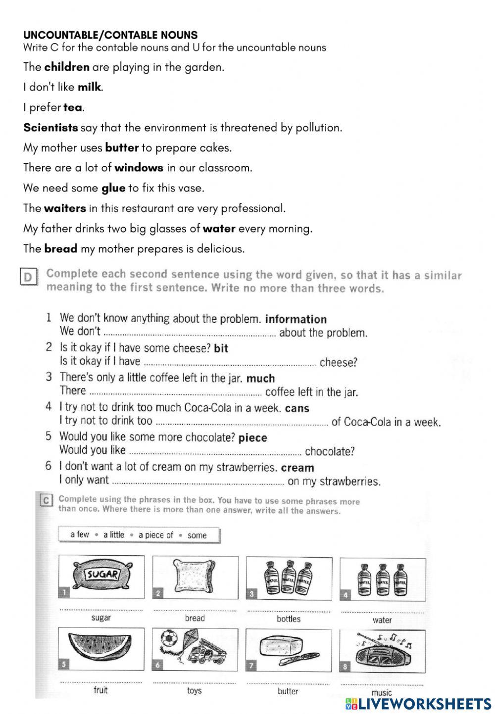 Revision 1 bach | Free Interactive Worksheets | 2322334