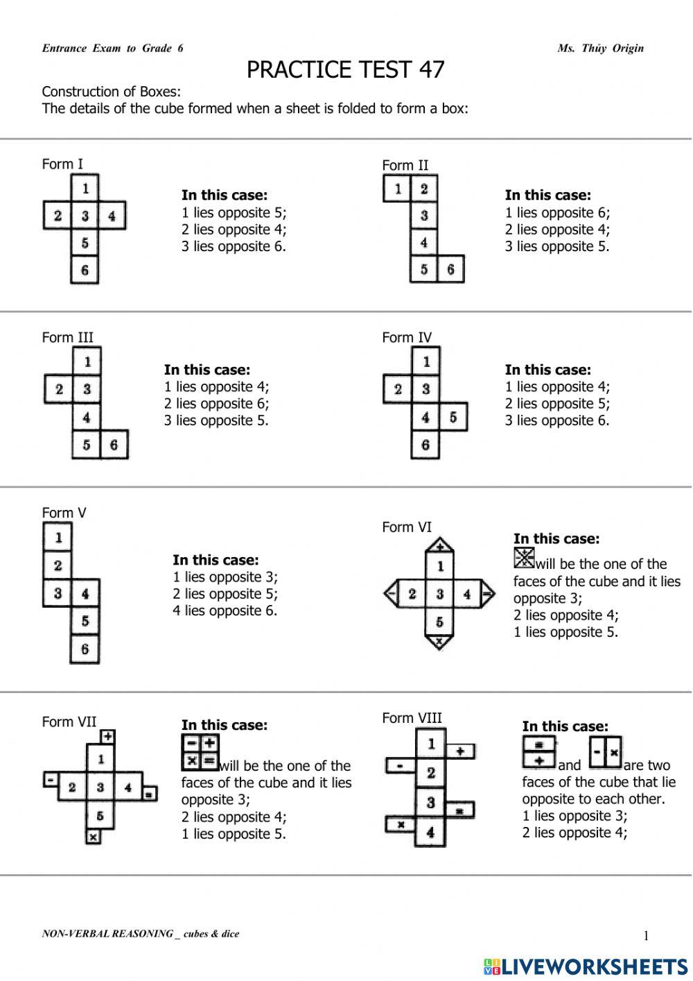 2322367 | CUBES & DICE - Practice 47 | A12THUYORI