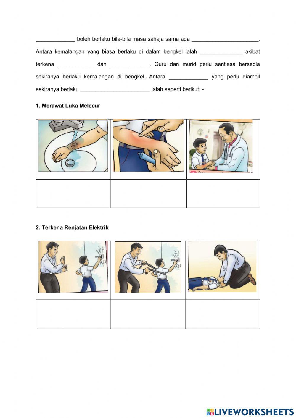 RBT Tahun 4 Unit 1: Apabila Berlaku Kemalangan online exercise for ...