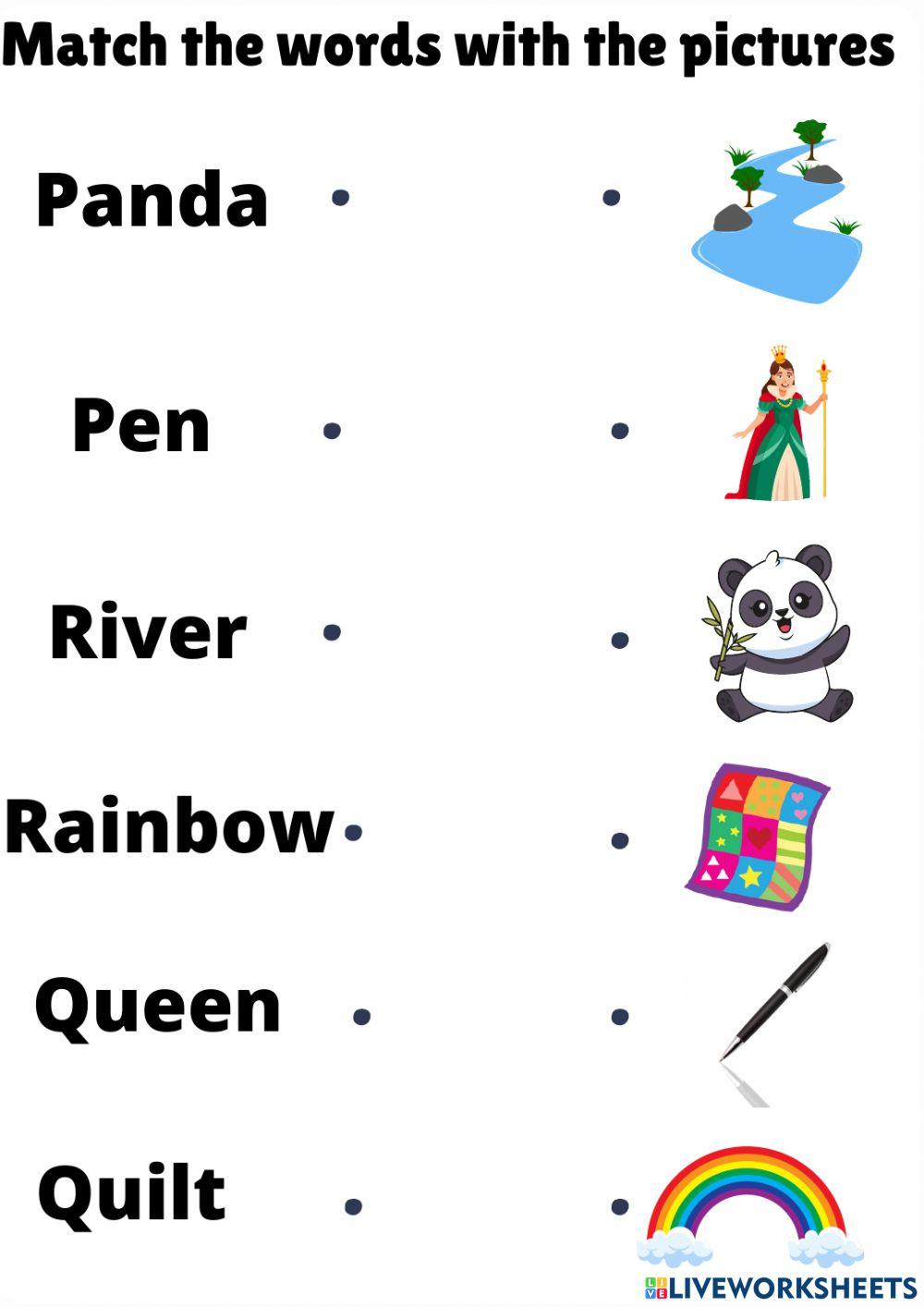 Letters P,Q and R worksheet | Live Worksheets