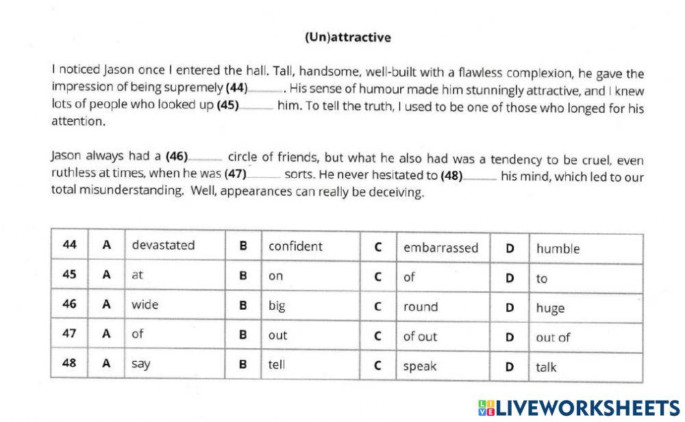 Use of English Extra 3-1 worksheet | Live Worksheets