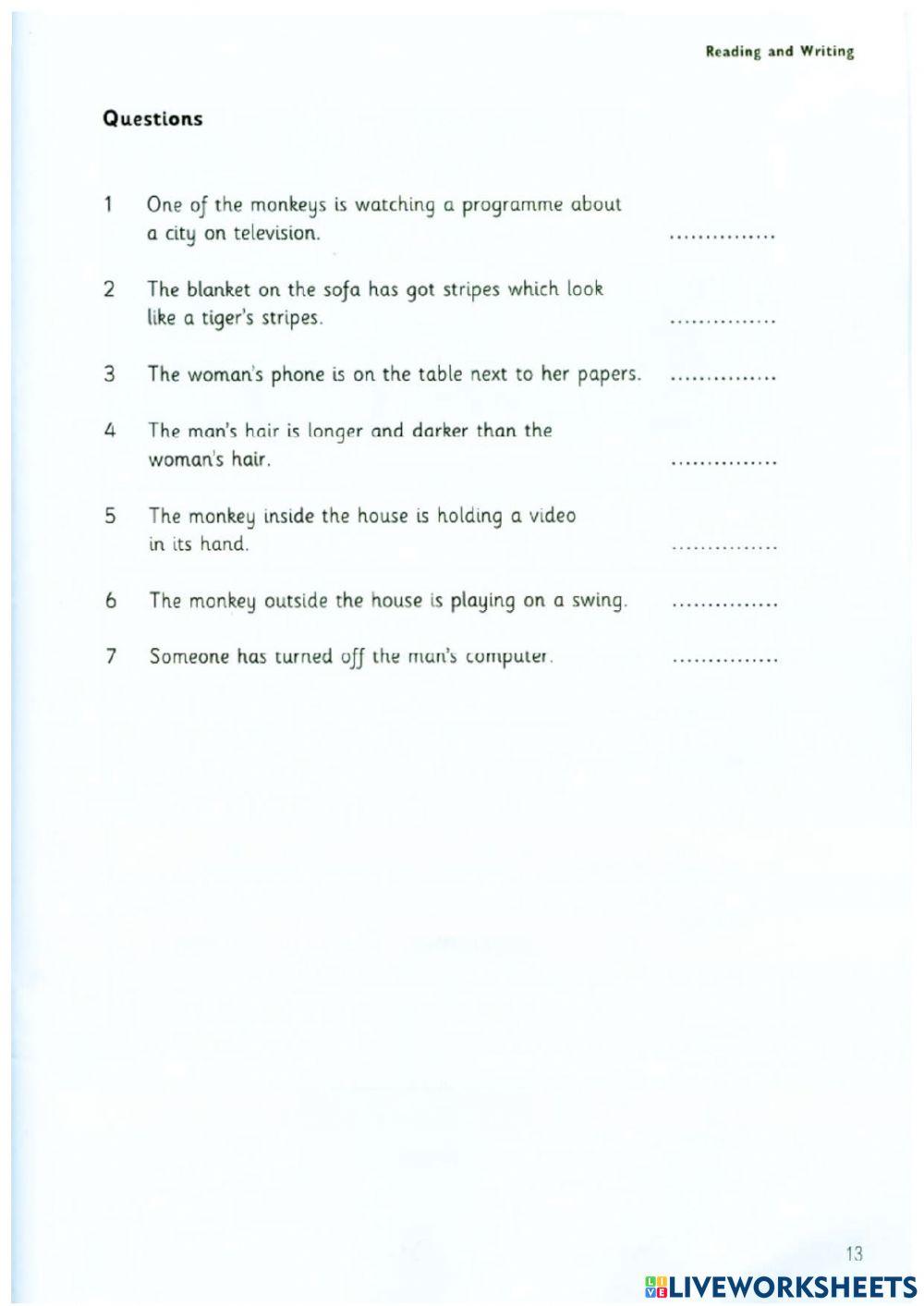 2554009 | Flyer 2-Test 1-Reading and writing