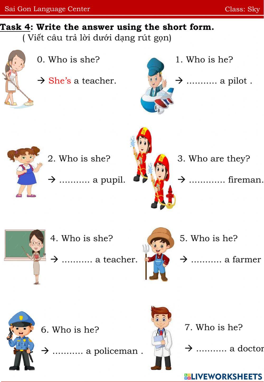 Ffs1 - unit 4: he's a hero worksheet | Live Worksheets