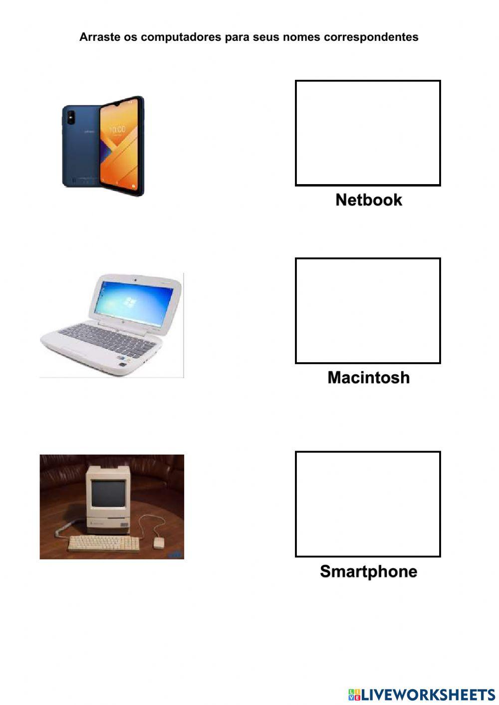 Tipos de computadores online exercise for | Live Worksheets