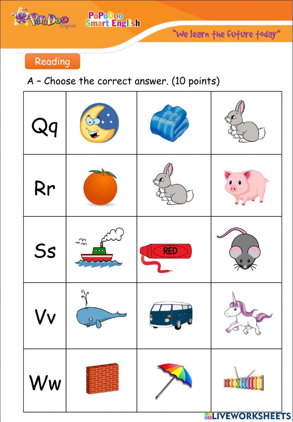 Test PSE A5 | Free Interactive Worksheets | 2325342