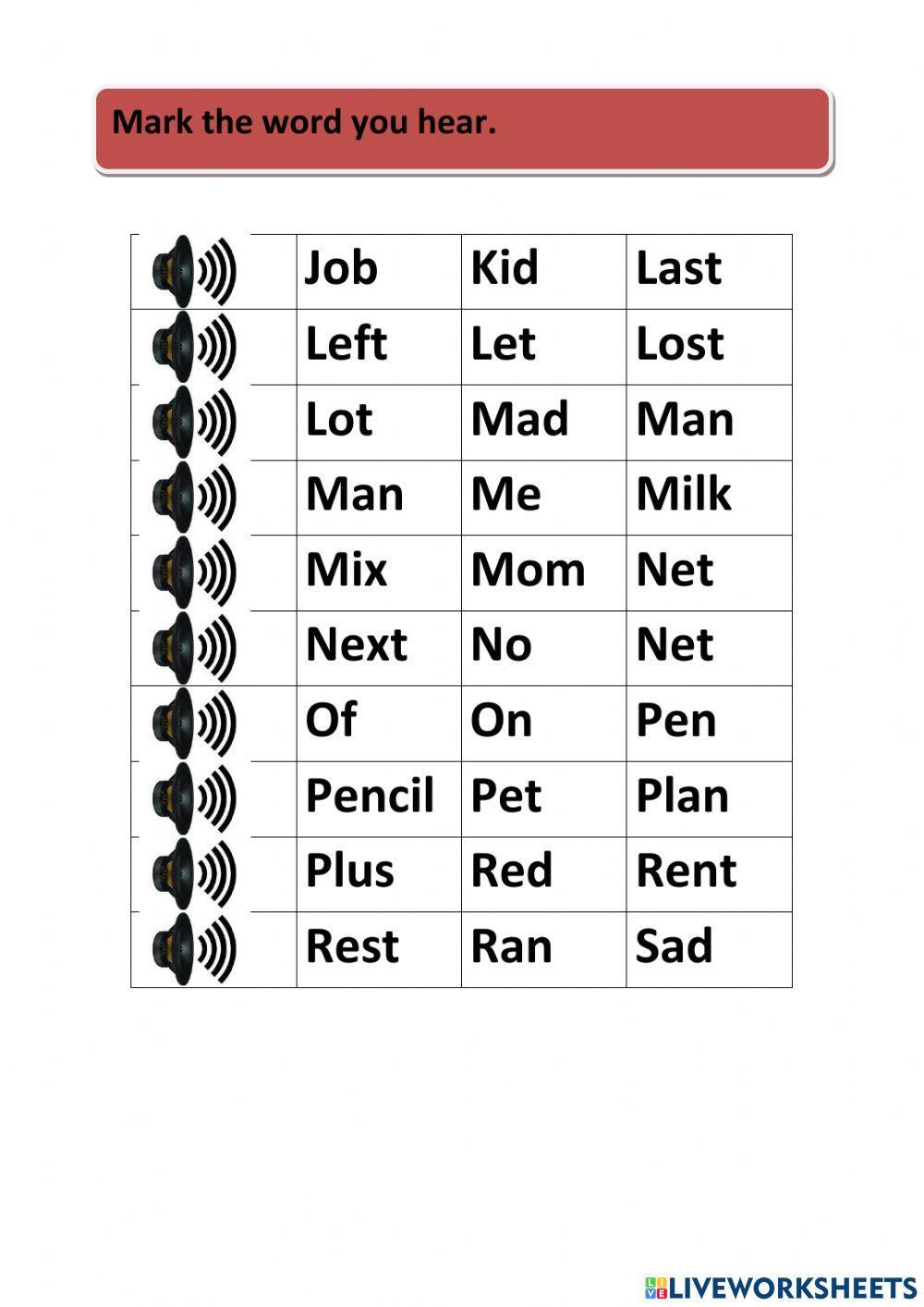 مهمه1 online exercise for | Live Worksheets