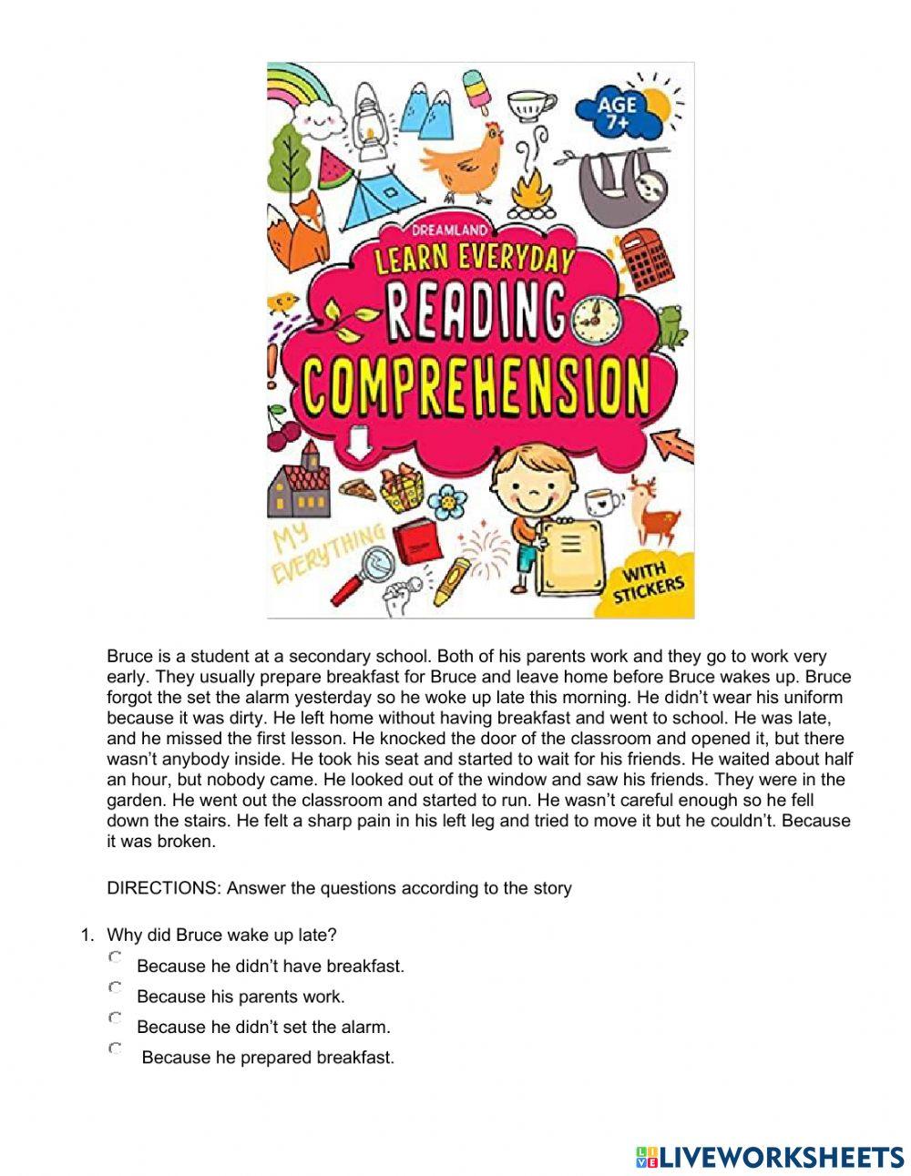 Reading Simple … | Free Interactive Worksheets | 2327856