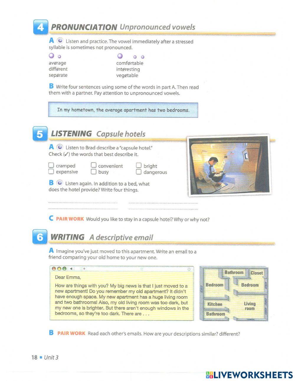 Unit 3 Time for… | Free Interactive Worksheets | 2572944
