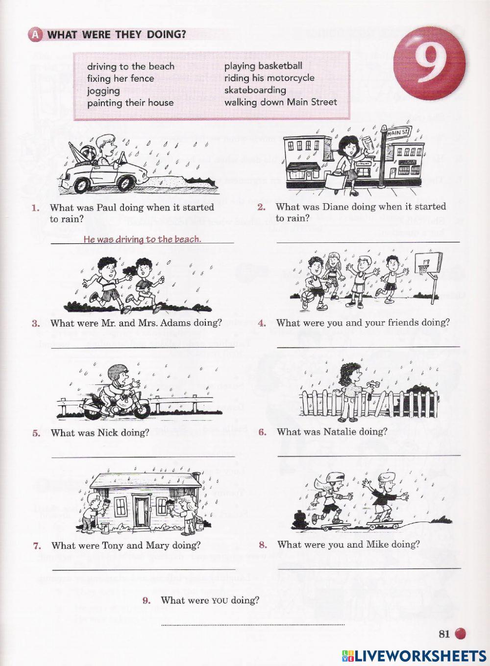 sbs2 - 9 online exercise for | Live Worksheets