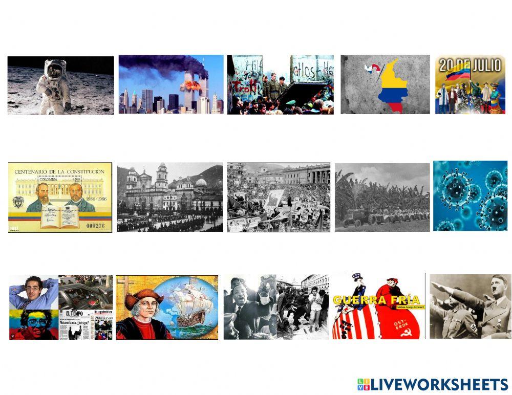 Historical events online pdf worksheet | Live Worksheets