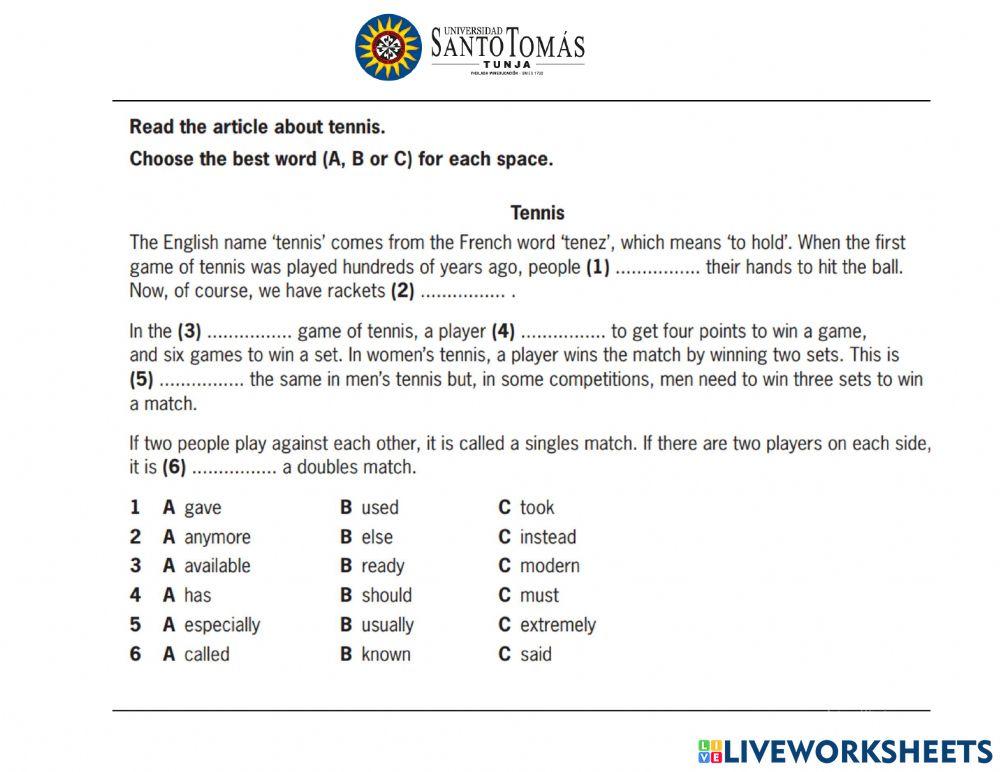 type 4 ex 1 online exercise for | Live Worksheets