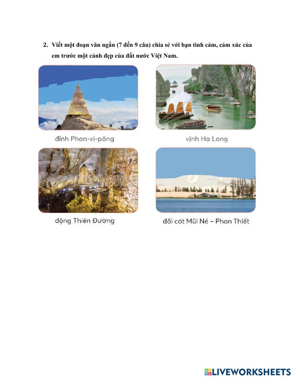 Vietnamese exercise for 3 | Live Worksheets