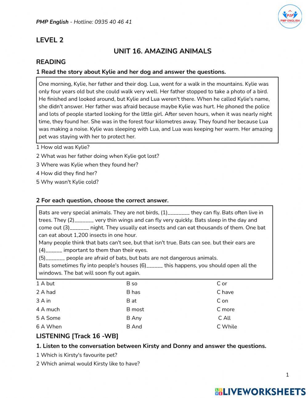 Prepare 2 - Uni… | Free Interactive Worksheets | 2333937