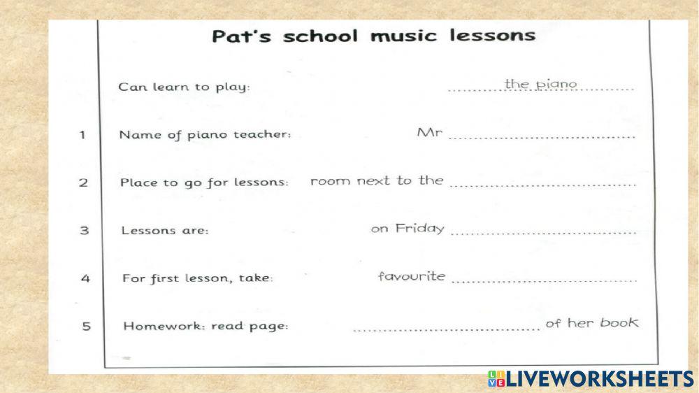 Flyers 9 test 2 worksheet | Live Worksheets