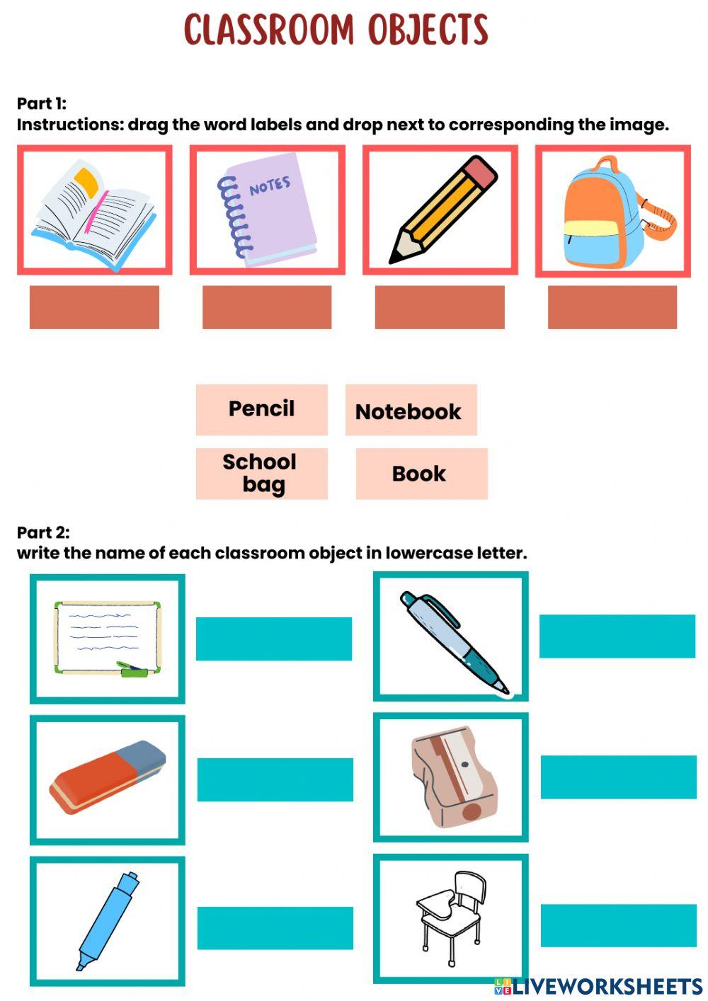 Classroom Objects 2897730 | Lourdes_Espino22