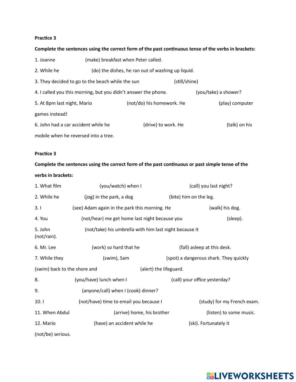 2334858 | Present vs Past tenses | Simona Abraitienė