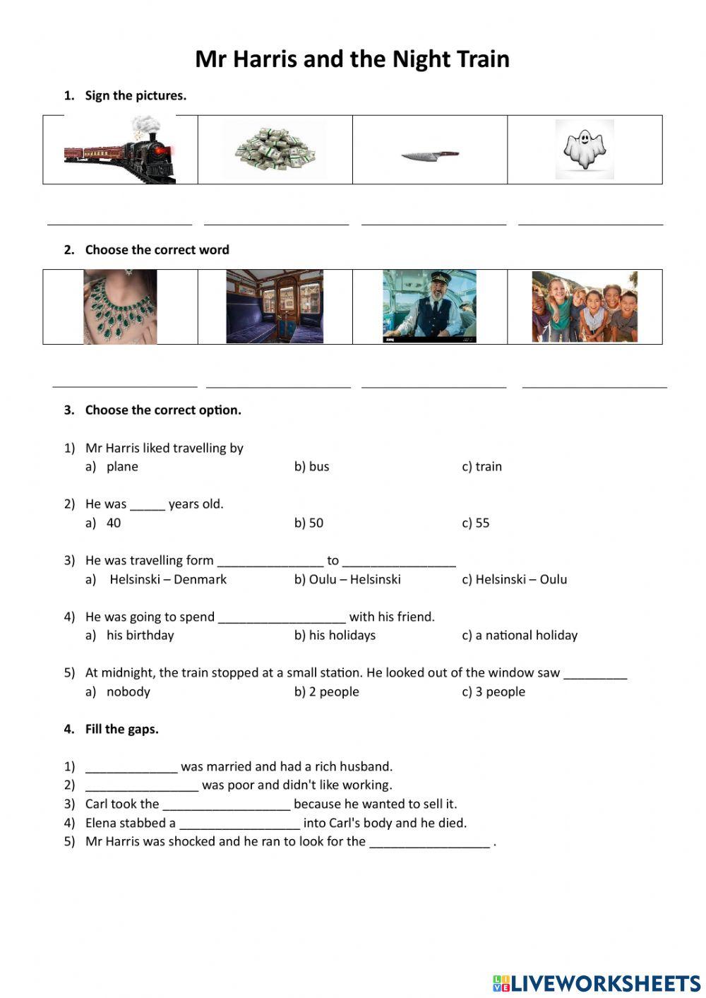 6936992 | Mr Harris and the Night Train | Stanislaw