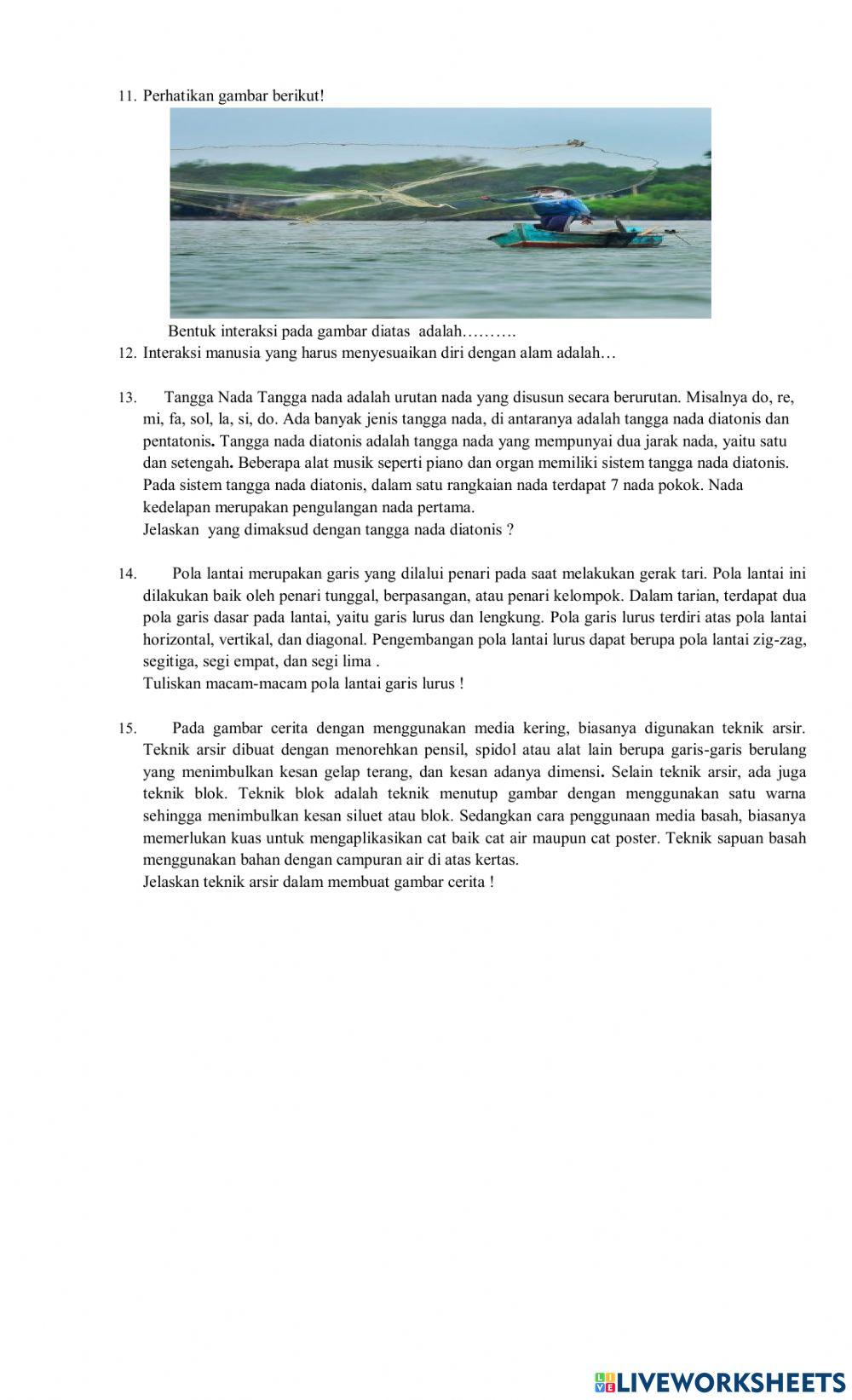 Tema 6 PTS worksheet | Live Worksheets