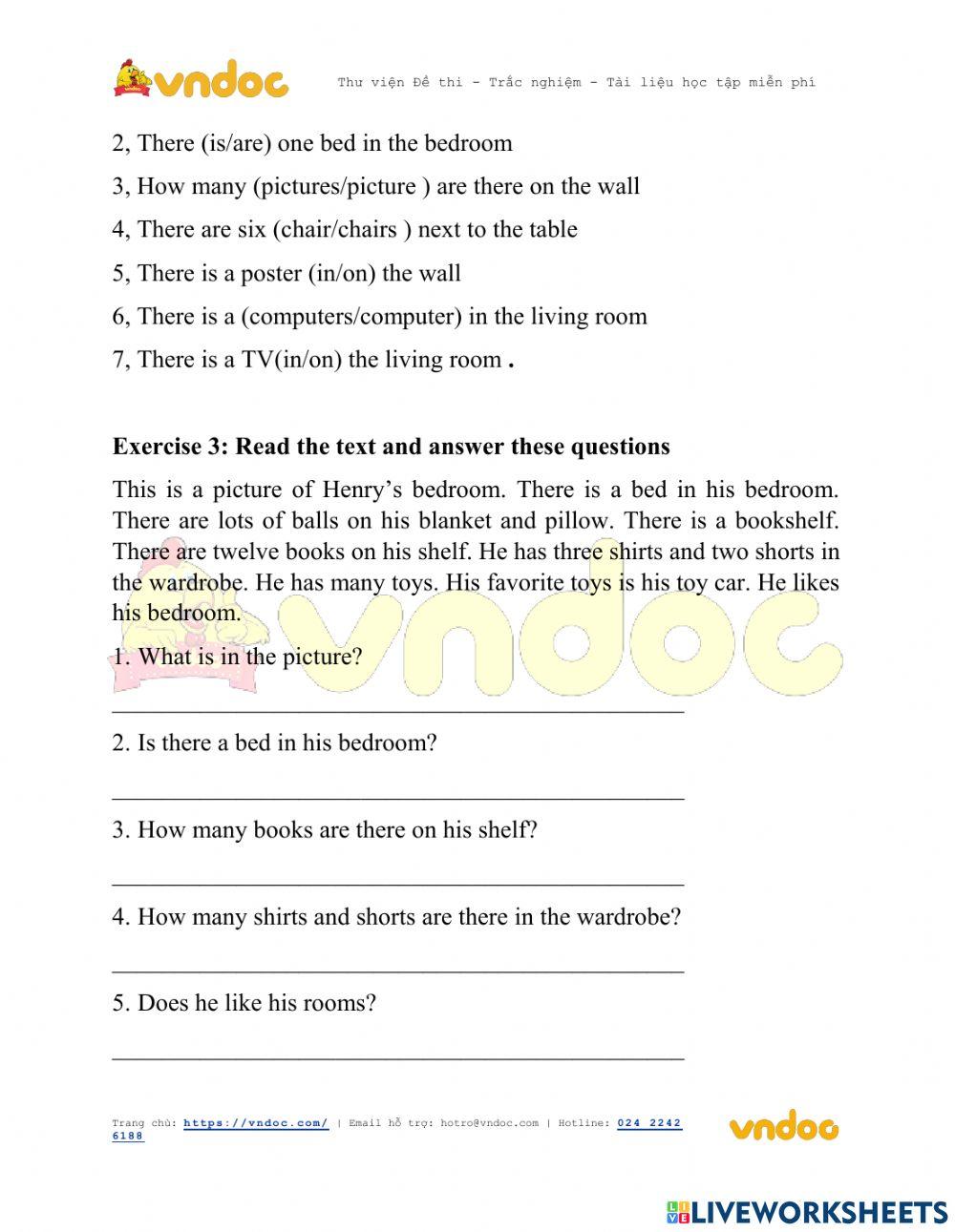 BT test unit 14 Lop 3 worksheet | Live Worksheets