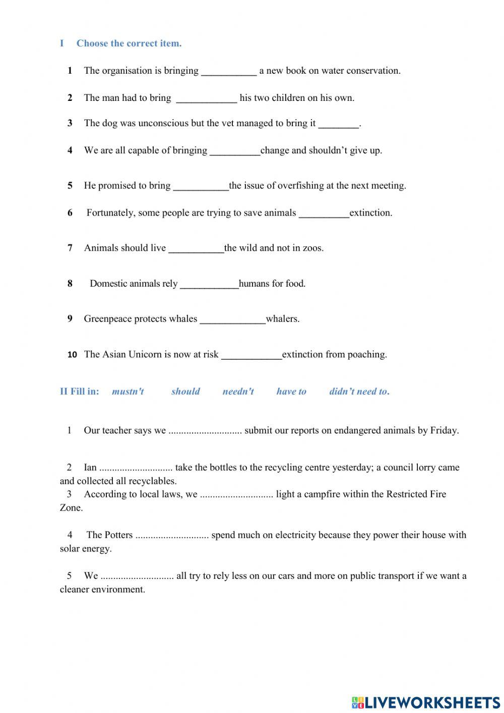 On Screen B2-Module 2 online exercise for | Live Worksheets