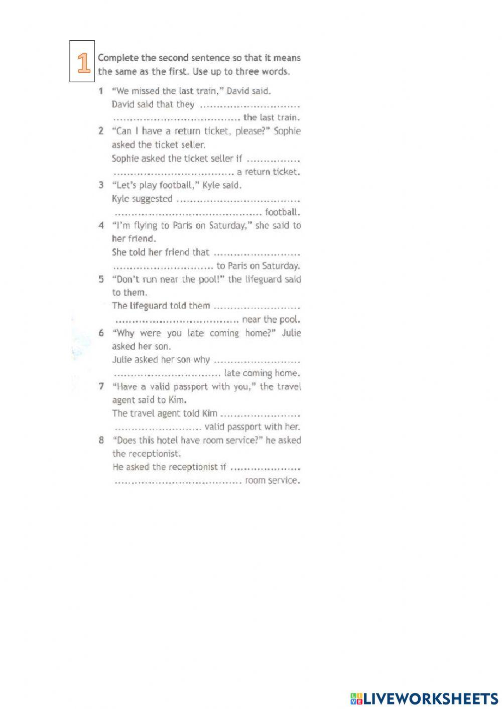 Spotlight 8 Module 6 interactive worksheet | Live Worksheets
