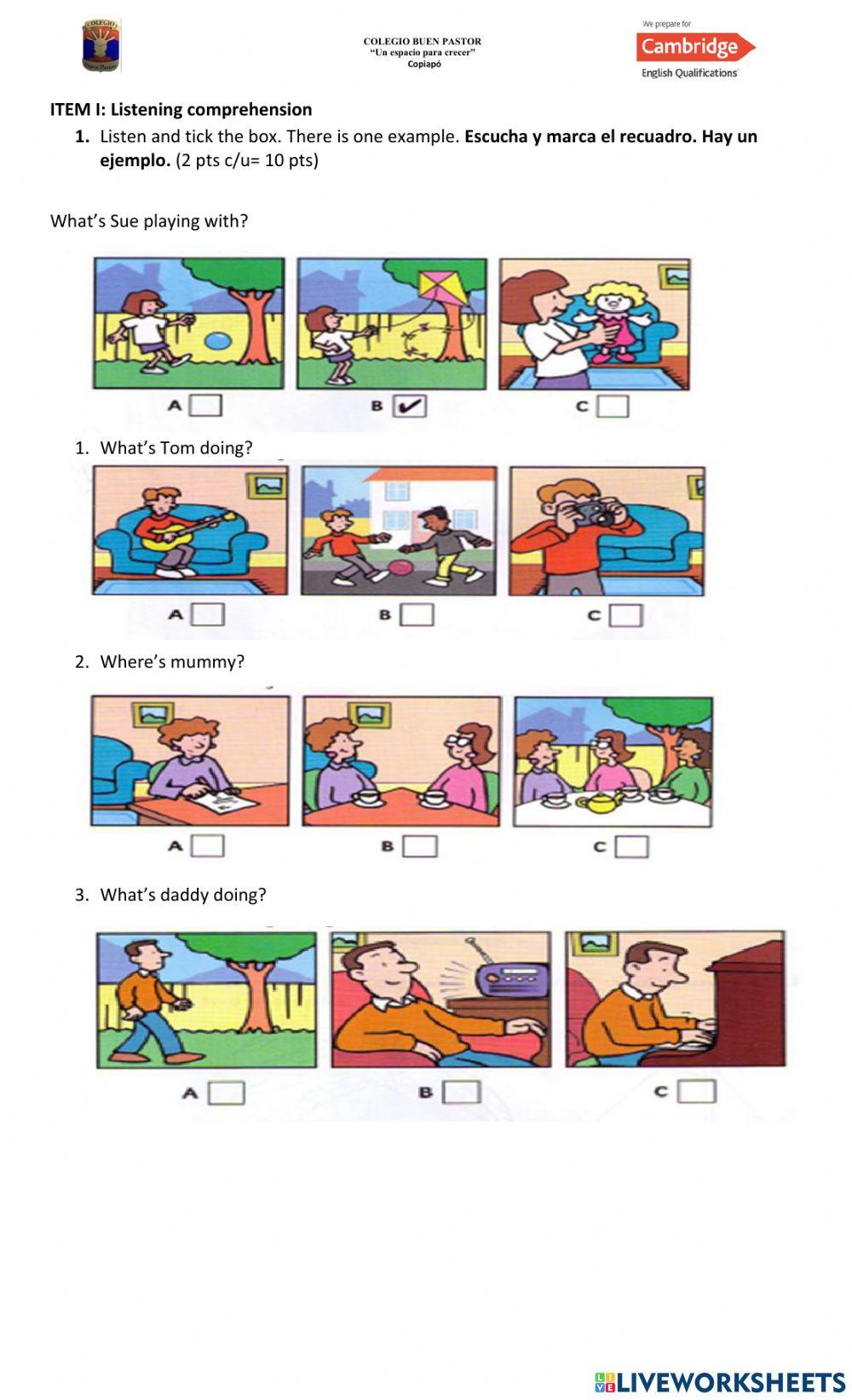 Pre Assessment … | Free Interactive Worksheets | 2311278