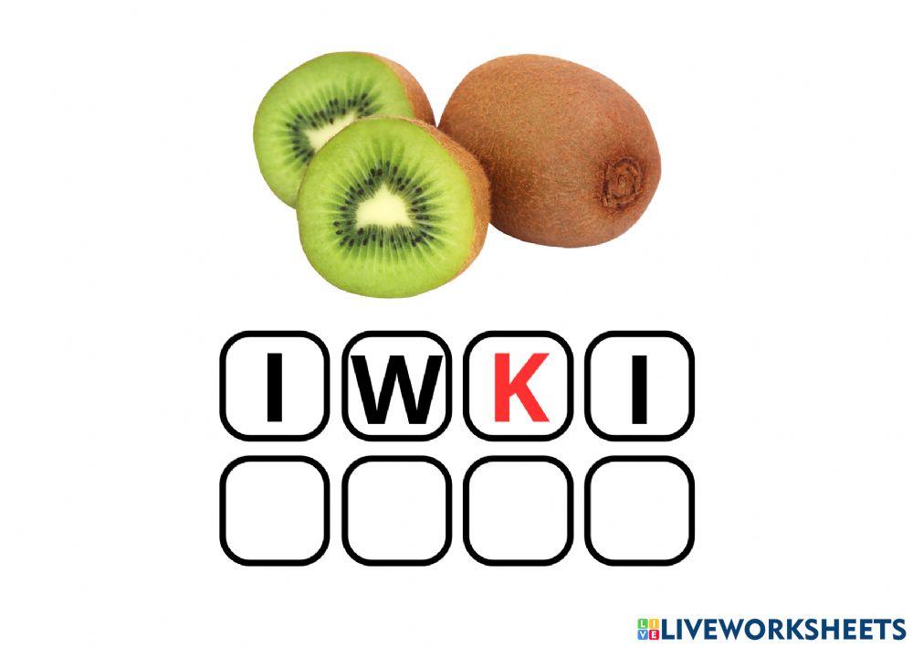 Kiwi worksheet | Live Worksheets
