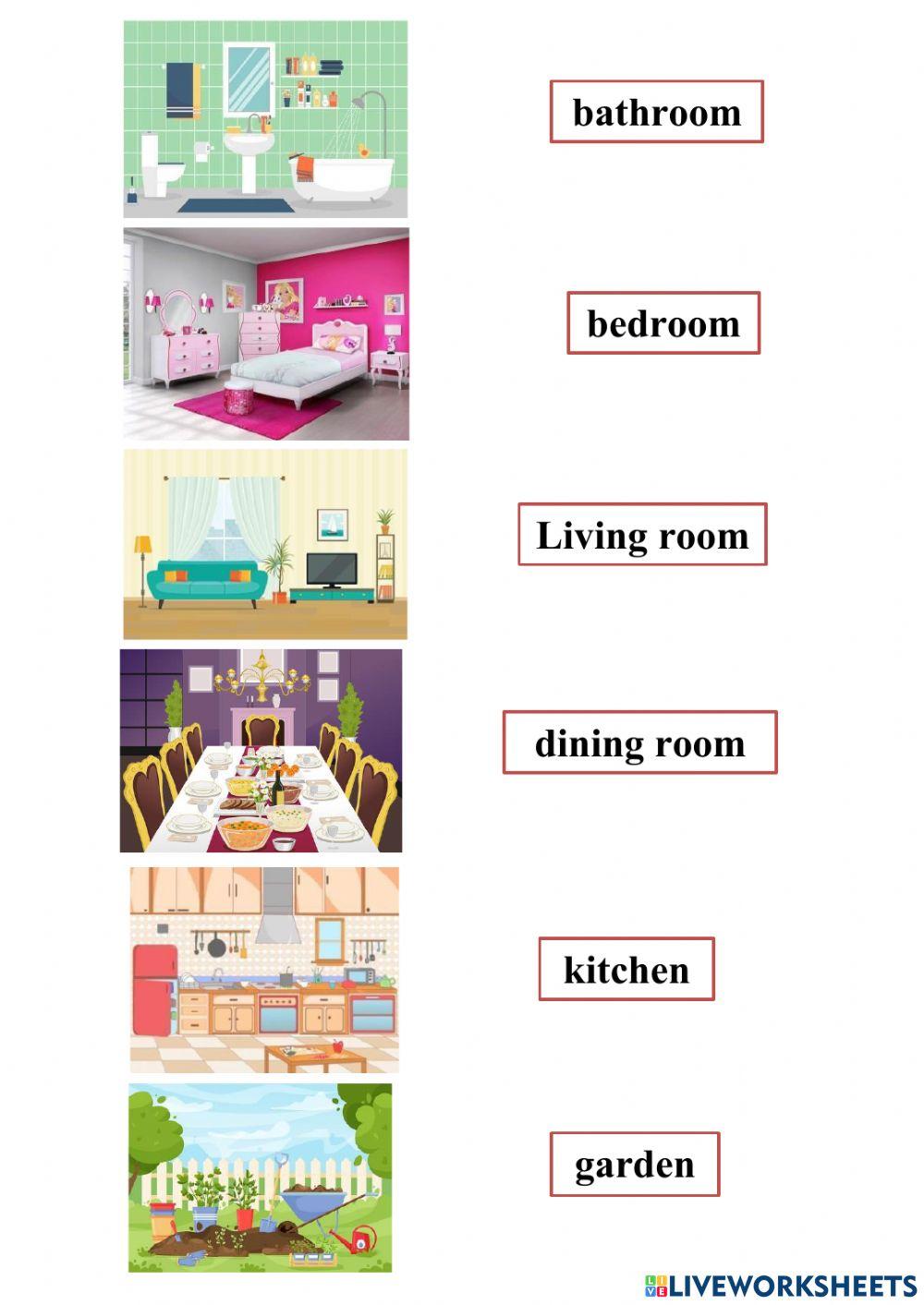 Lesson - at home - grade 1 worksheet | Live Worksheets