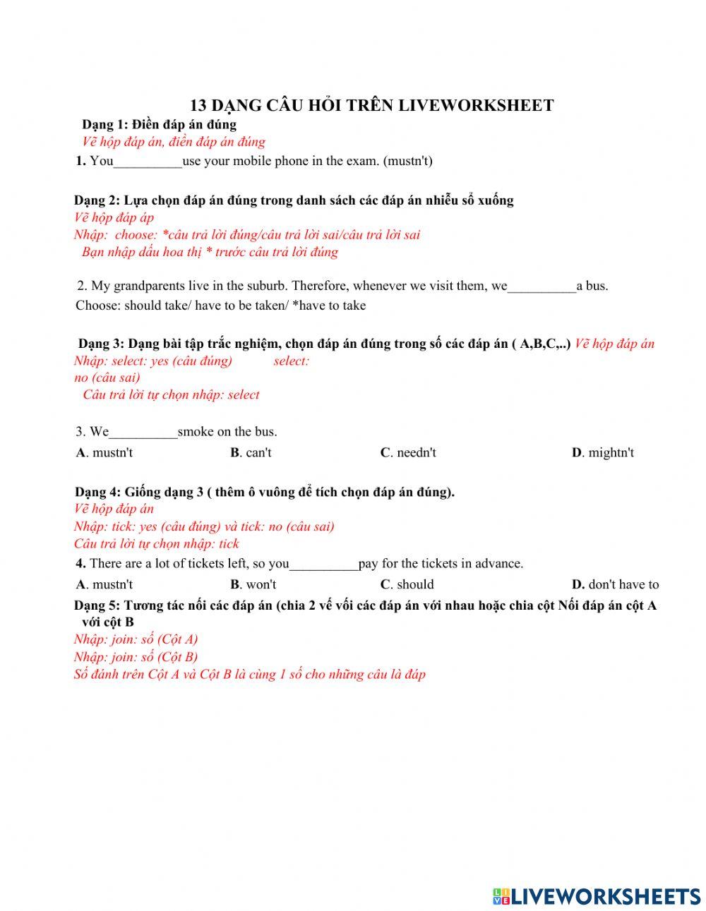 Ict online exercise for 12 | Live Worksheets