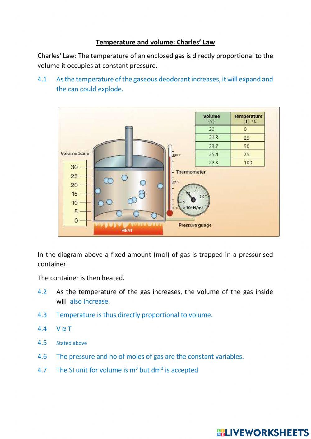 Gas Laws project revision 3 2312926 | MrsKW | Live