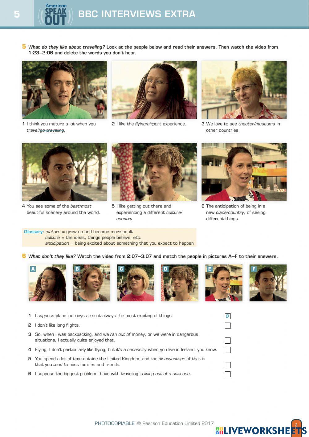 Video pre intermediate unit 5 online exercise for | Live Worksheets