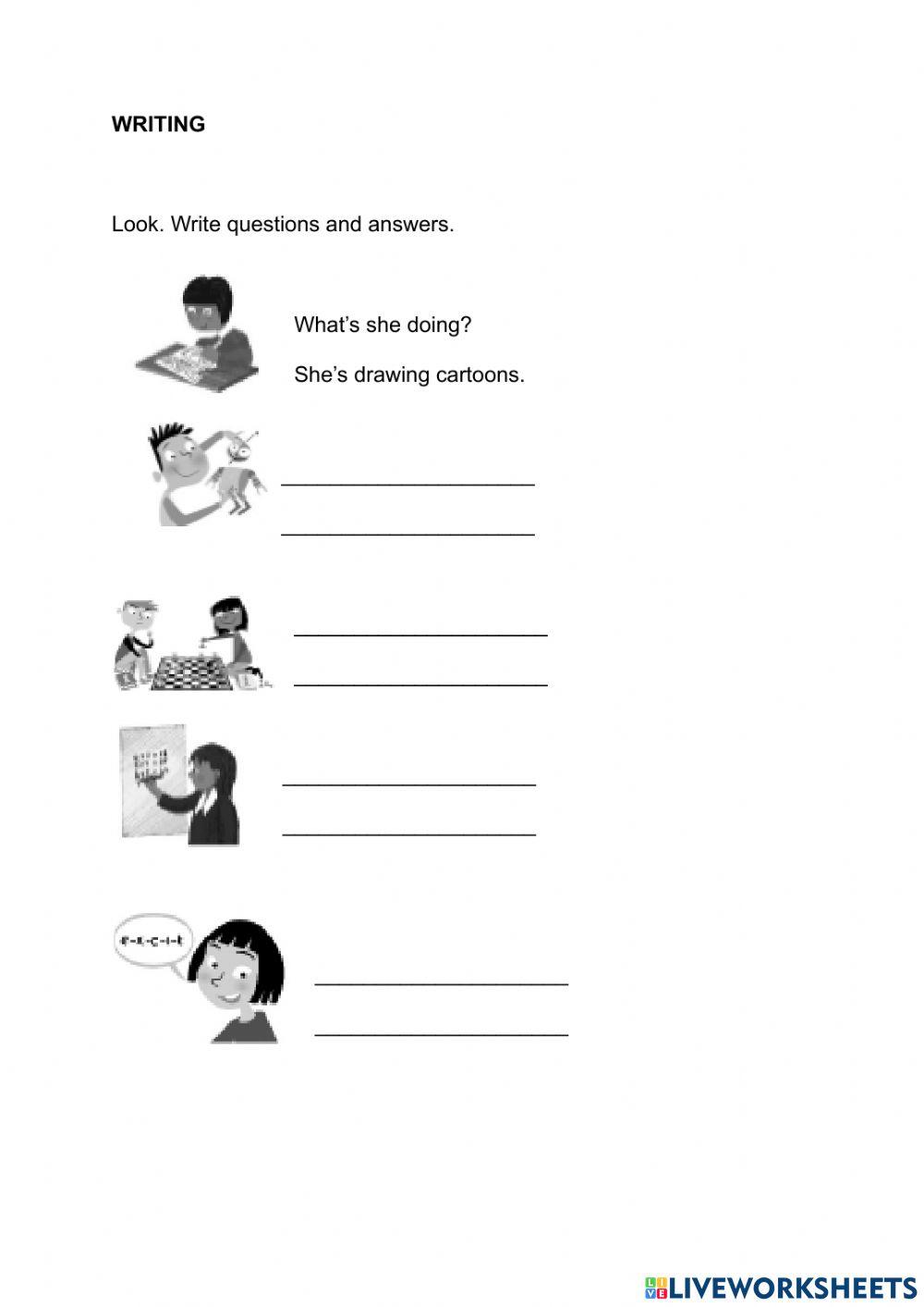 UNIT 4 WRITING | Free Interactive Worksheets | 2560516