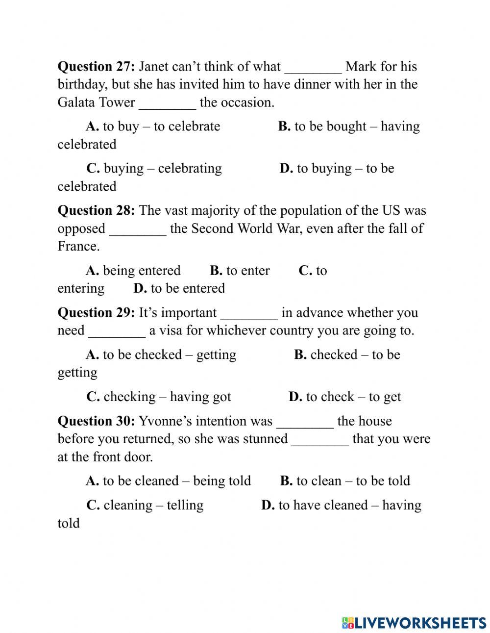 2335577 | English cđ 5 | Anhngugs | LiveWorksheets