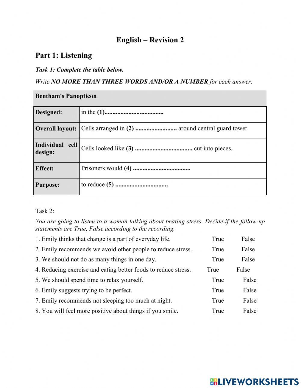 Ta2-r2-r+l worksheet | Live Worksheets