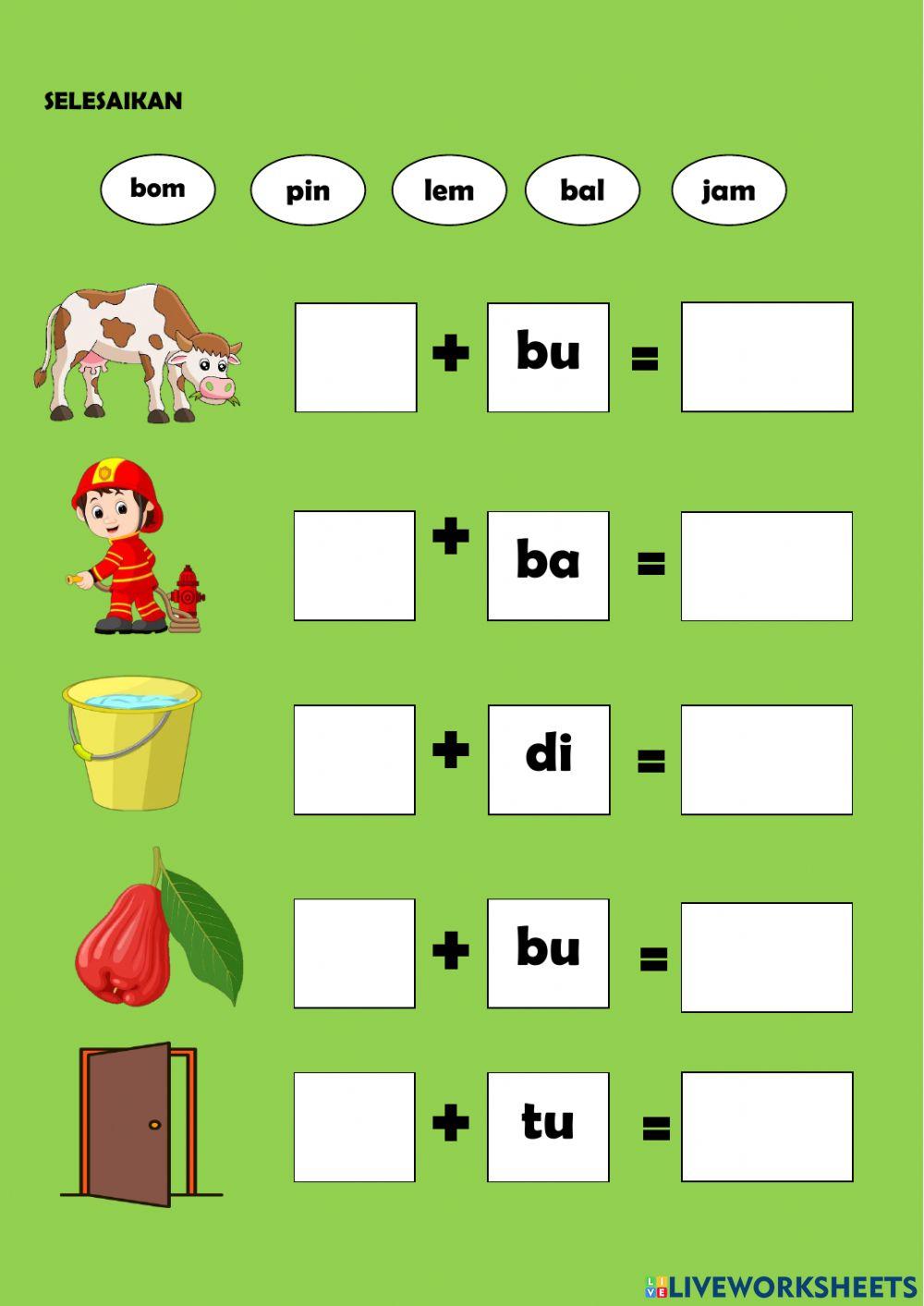 LATIHAN KVK KV online exercise for | Live Worksheets