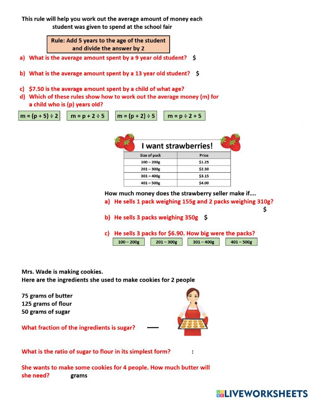 Practice Questions 13 worksheet | Live Worksheets
