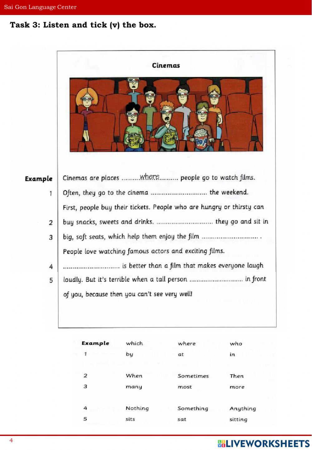 Lotus FFs3 Unit 13 worksheet | Live Worksheets
