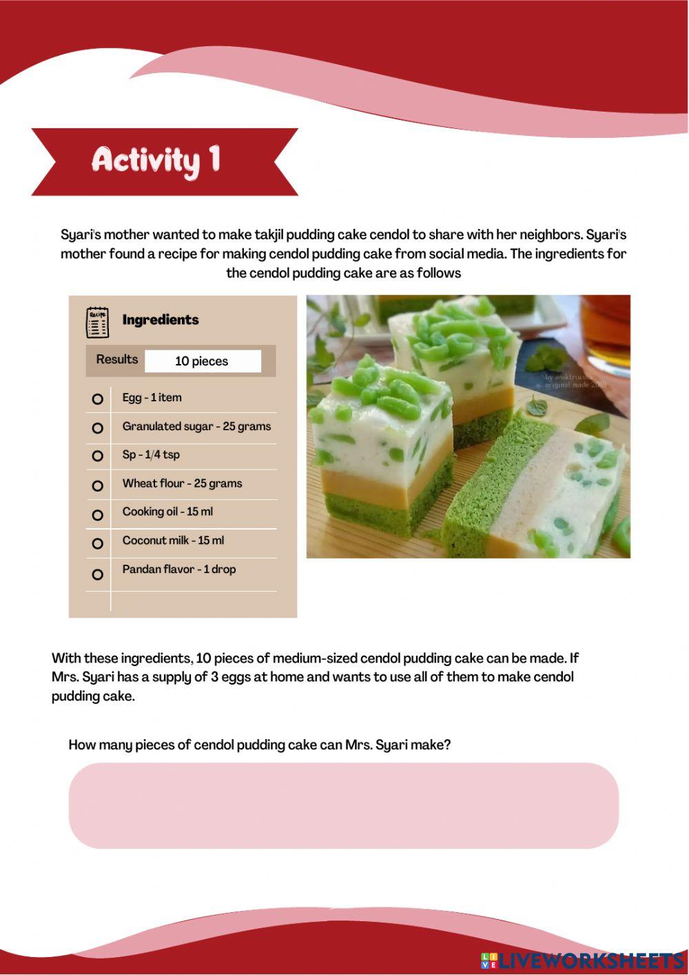 Direct Proportion Worksheet | syarifatulk | Live