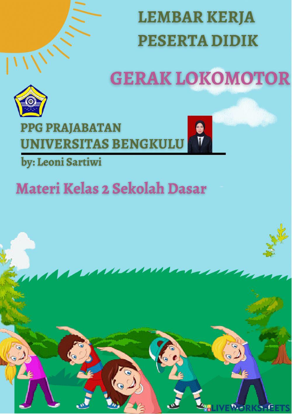 Gerak Lokomotor interactive exercise | Live Worksheets
