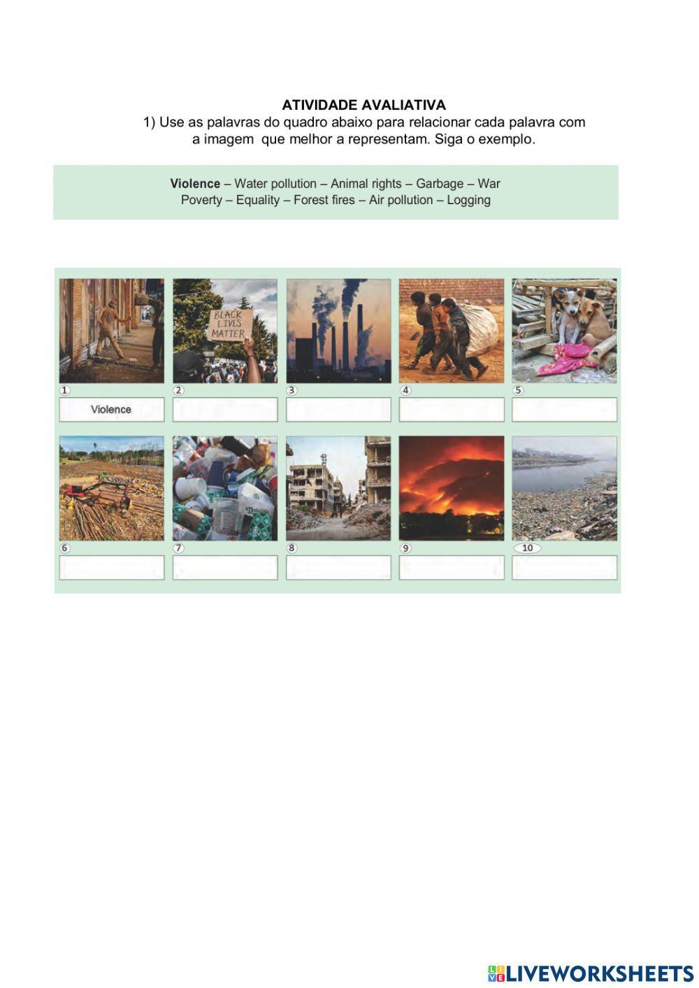 Atividade avaliativa -Learning situation 3 and 4 online exercise for ...