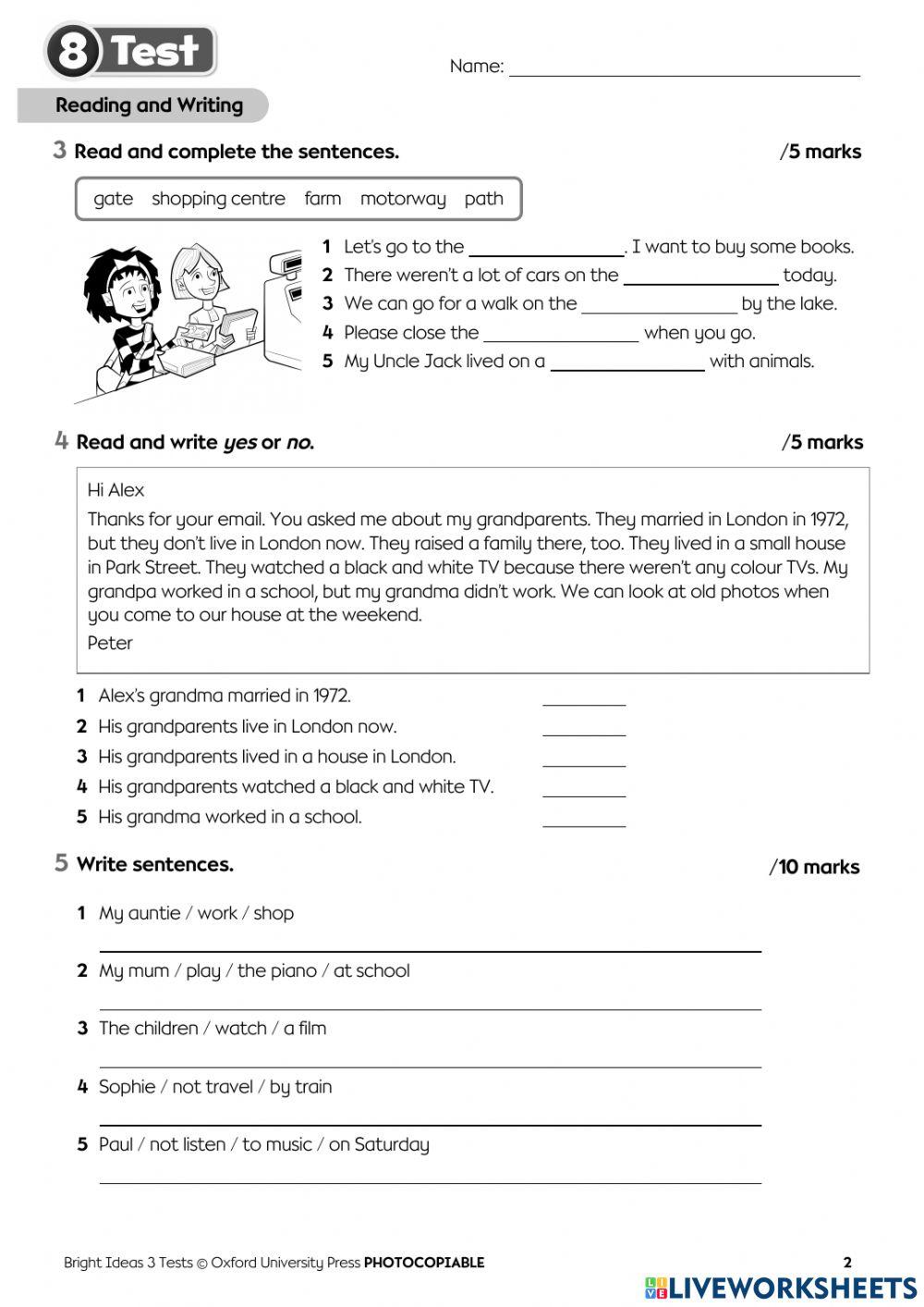 BRIGHT IDEAS 3 … | Free Interactive Worksheets | 2580668