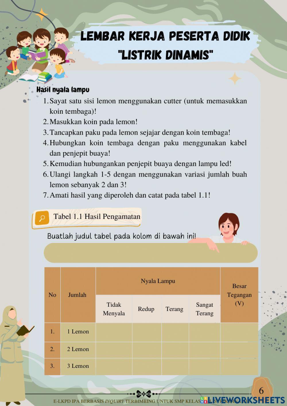 Ld interactive worksheet | Live Worksheets