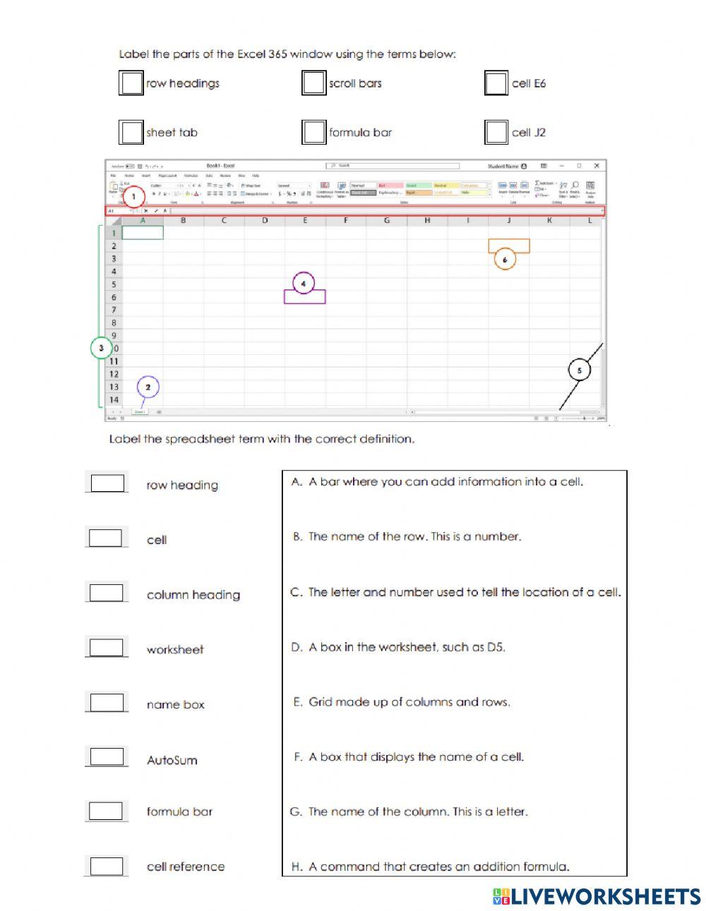 Ms Word Basics Worksheet Live Worksheets, 42% OFF Ms Word Basics Worksheet Live Worksheets, 42% OFF