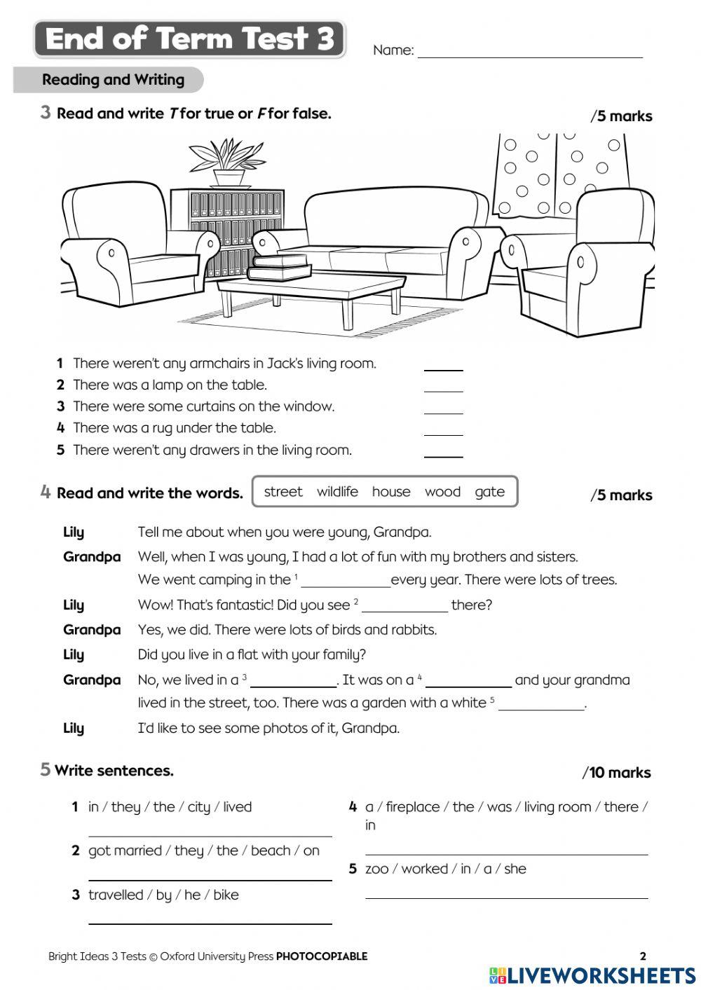 BRIGHT IDEAS 3 … | Free Interactive Worksheets | 2580706
